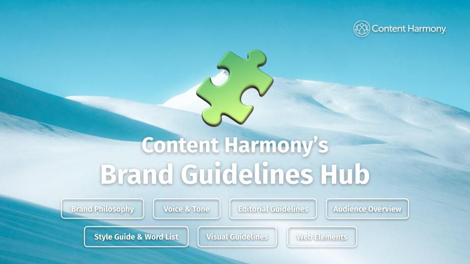 Brand Guidelines Hub - Content Harmony