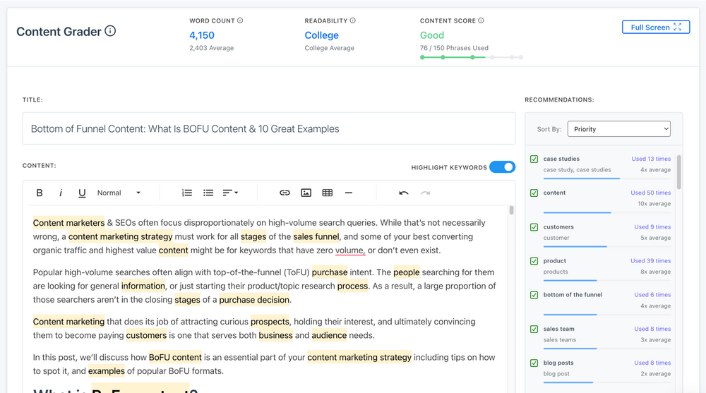 Bottom of Funnel Content: What Is BOFU Content & 10 Great Examples