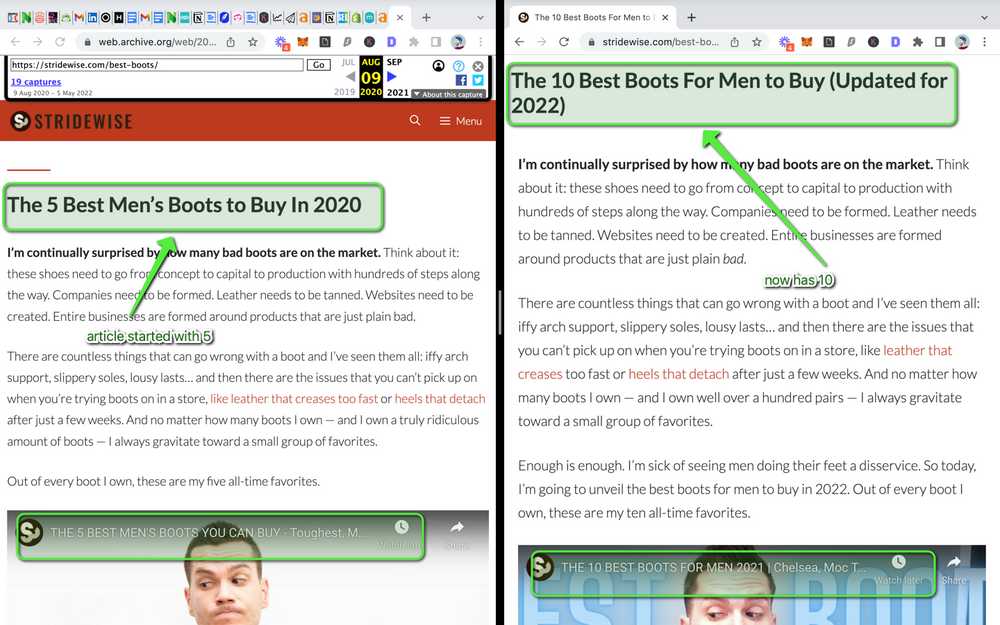 20 Content Refresh Case Studies & Examples