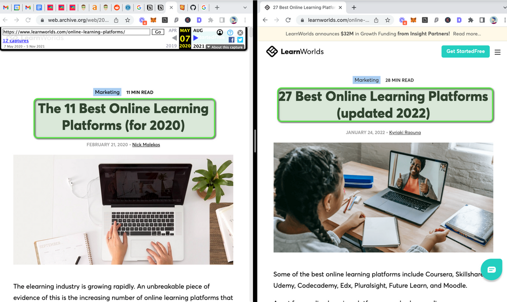 20 Content Refresh Case Studies & Examples