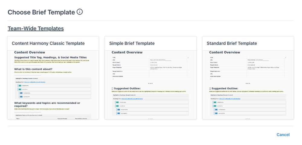 Announcing Our New Content Brief Editor