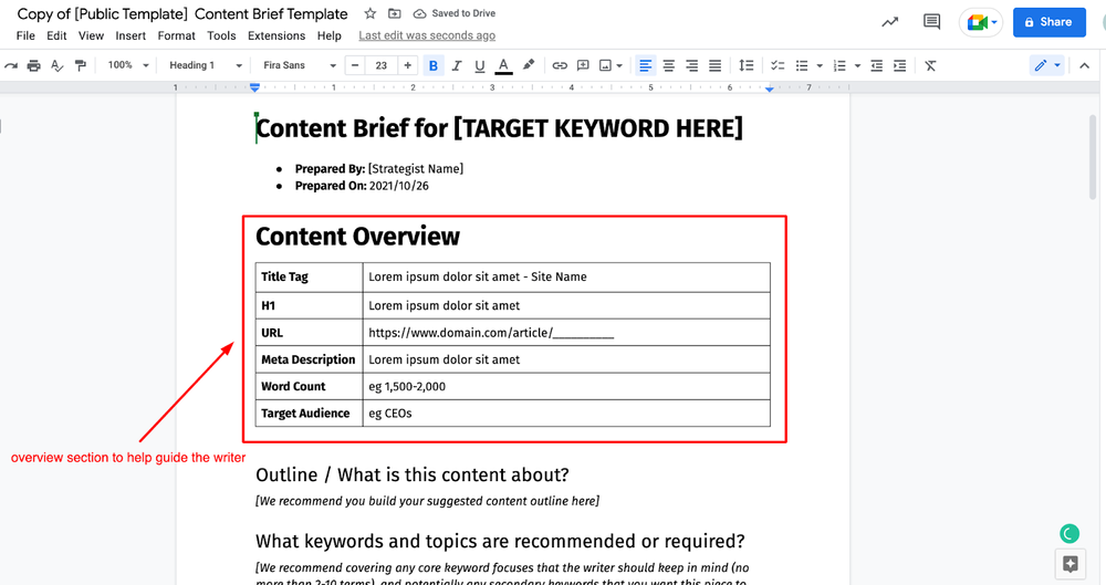 Content Brief Templates: 19 Free Downloads & Examples