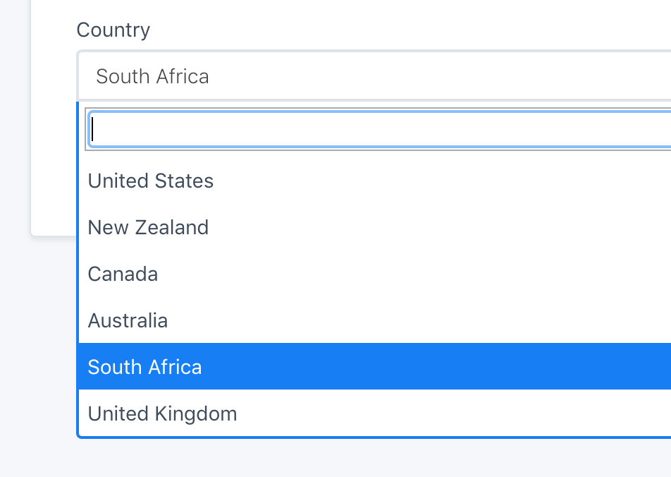 Feature Alert: Default Countries, NZ & ZA Results, & Localized GOV ...