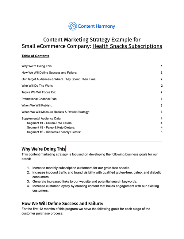 How to Create a Content Marketing Strategy [+ Free Template]