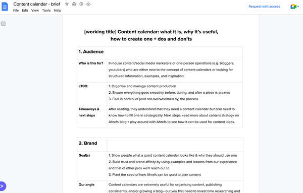 Content Brief Templates: 19 Free Downloads & Examples