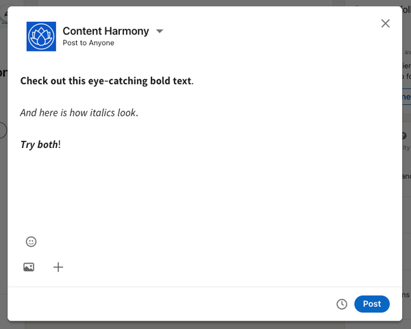 Bold & Italic Text Generator (For LinkedIn, Instagram, Etc.)